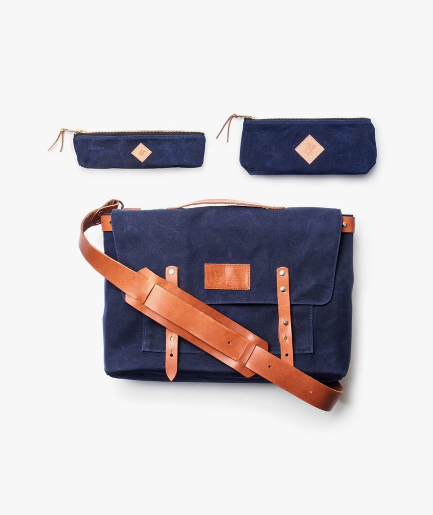 Large Waxed Canvas Pouch - Quasense Co., Ltd